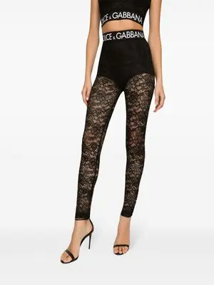 Dolce & Gabbana Lace Leggings