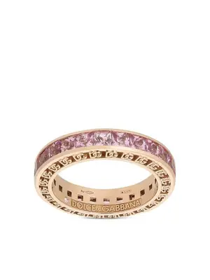 Dolce & Gabbana 18kt Gold Anna Sapphire Ring - Yellow
