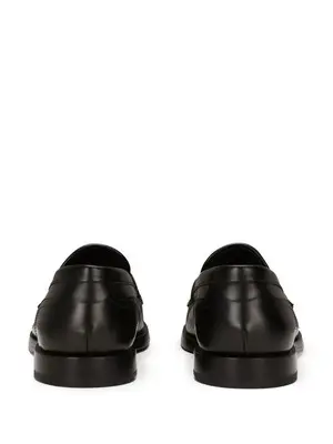 Dolce & Gabbana Calfskin Leather Loafers