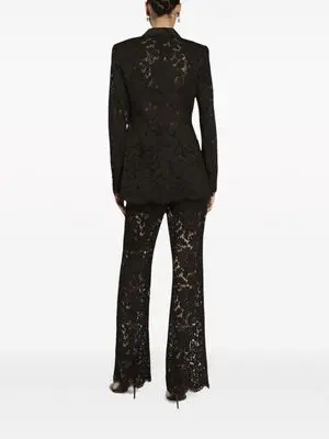Dolce & Gabbana Floral Lace Blazer