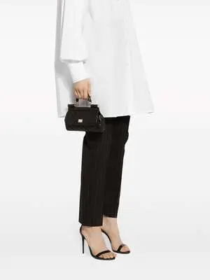Dolce & Gabbana Small Sicily Tote Bag - Black