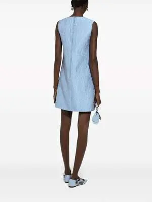 Dolce & Gabbana A-line Brocade Mini Dress