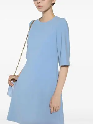 Dolce & Gabbana Dna Short-sleeve Mini Dress - Blue