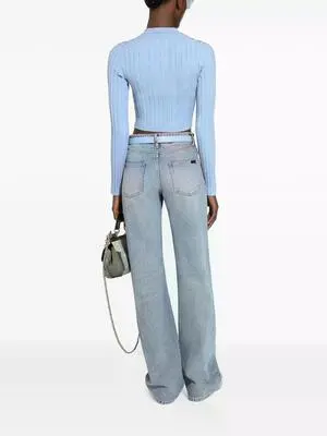 Dolce & Gabbana Patch Pockets Tapered-leg Jeans