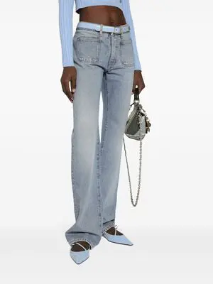 Dolce & Gabbana Patch Pockets Tapered-leg Jeans