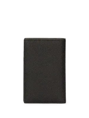 Dolce & Gabbana Dauphine-print Bi-fold Card Holder - Black