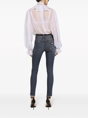 Dolce & Gabbana Audrey Cotton Jeans - Blue
