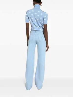 Dolce & Gabbana High-waisted Slim Leg Jeans - Blue