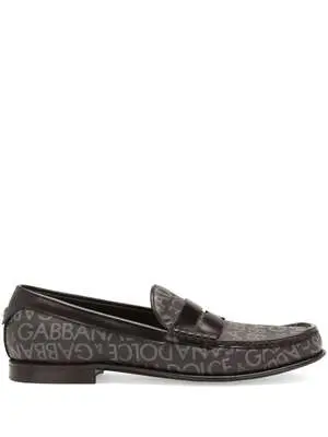 Dolce & Gabbana Printed Loafers