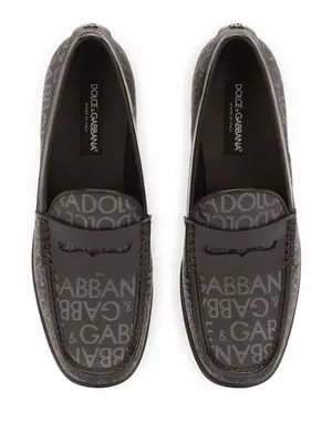 Dolce & Gabbana Logo-print Loafers