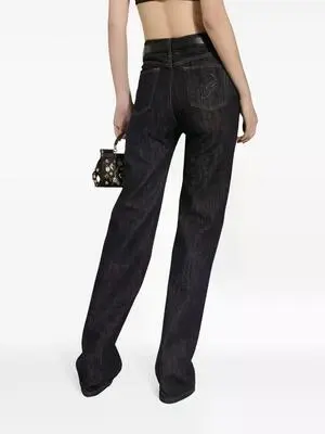 Dolce & Gabbana Straight-leg Jeans - Blue