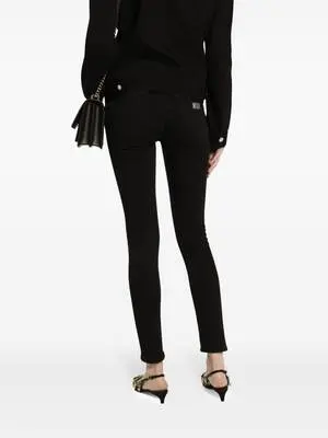 Dolce & Gabbana High-waist Skinny Jeans - Black