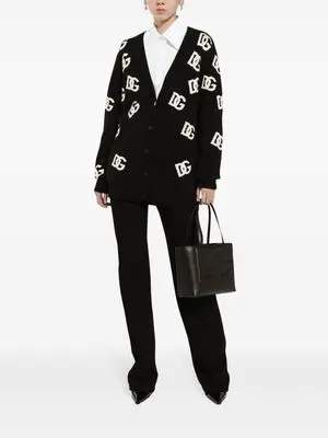 Dolce & Gabbana Logo-embroidered Cardigan