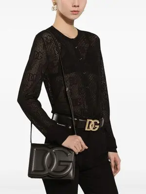 Dolce & Gabbana Dna Logo Embroidered Cardigan