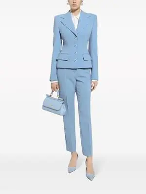 Dolce & Gabbana High-waisted Tailored Trousers - Blue