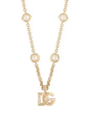Dolce & Gabbana Logo-pendant Necklace