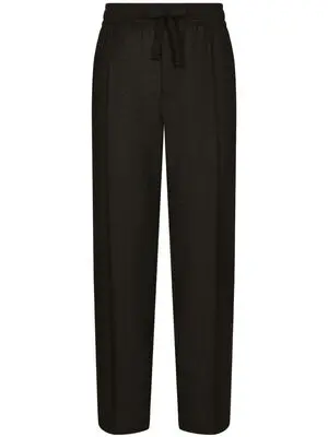 Dolce & Gabbana Wool Track Pants - Grey