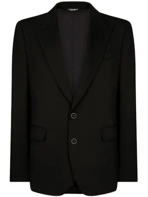 Dolce & Gabbana Peak Lapel Single-breasted Jacket