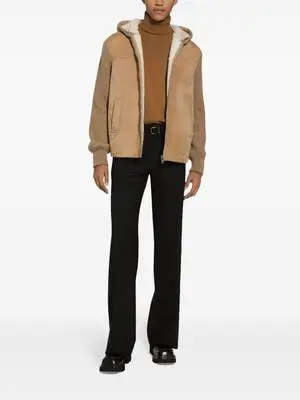 Dolce & Gabbana Hooded Jacket - Neutrals