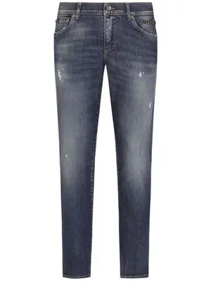 Dolce & Gabbana Distressed-effect Skinny Jeans