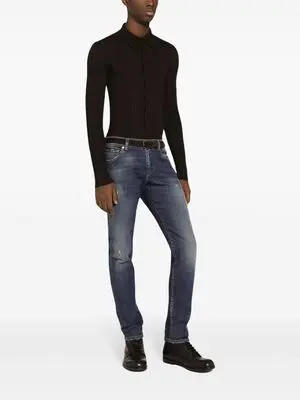 Dolce & Gabbana Distressed-effect Skinny Jeans