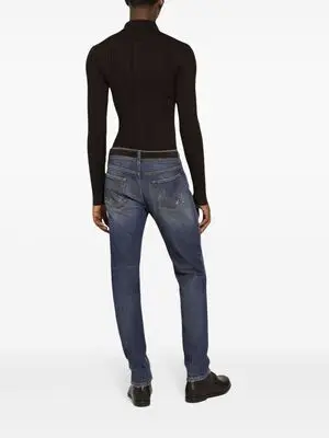 Dolce & Gabbana Distressed-effect Skinny Jeans