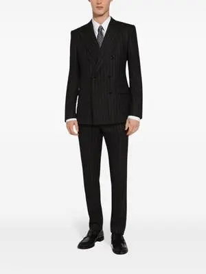 Dolce & Gabbana Striped Cotton Shirt - White