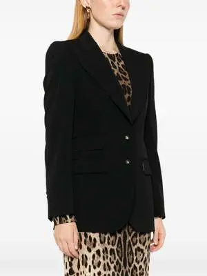 Dolce & Gabbana Single-breasted Blazer - Black