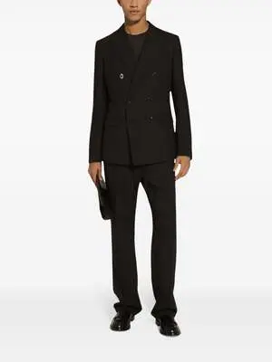 Dolce & Gabbana Wool Double-breasted Jacket - Grey
