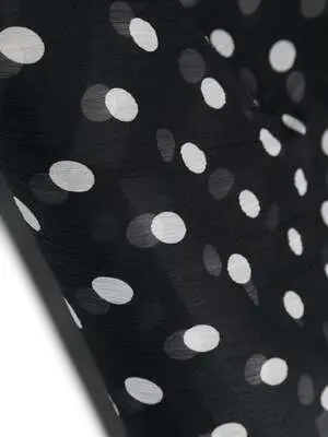 Dolce & Gabbana Polka-dot Silk Scarf