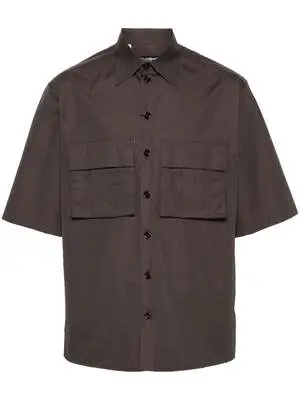 Dolce & Gabbana Logo-embroidered Cargo Shirt
