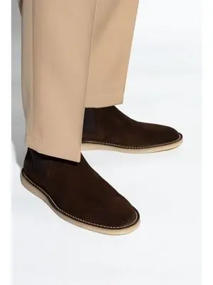 Dolce & Gabbana Suede Chelsea Boots