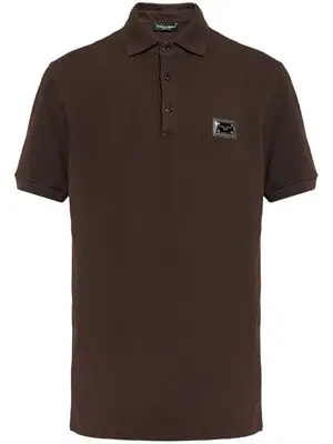 Dolce & Gabbana Logo-tag Polo Shirt