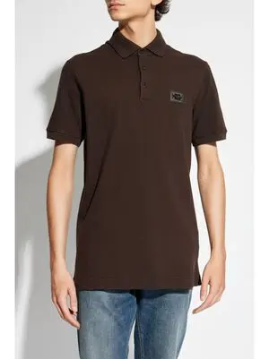 Dolce & Gabbana Logo-tag Polo Shirt