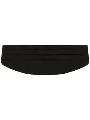 Dolce & Gabbana Silk Cummerbund - Black