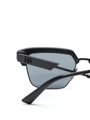 Dolce & Gabbana Logo-plaque Sunglasses