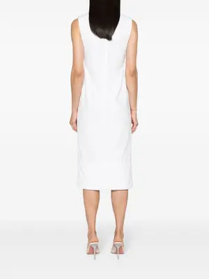 Sportmax Cariddi Crepe Midi Dress