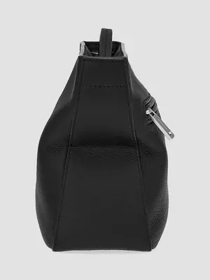 FERRAGAMO Star Leather Zip Pouch