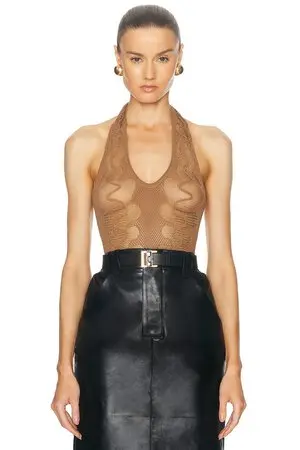 Saint Laurent Sleeveless Bodysuit
