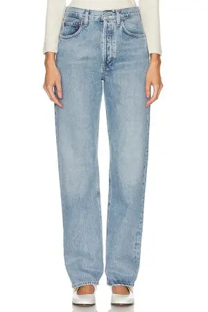 AGOLDE Kelly High Rise Relaxed Straight Jeans - Harmonic