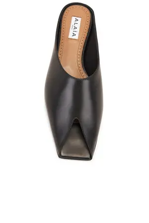 Alaïa Flat Mule - Noir