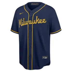 Nike Mlb Milwaukee Brewers Replica Baseball Jersey