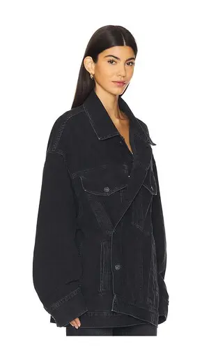 AGOLDE Reworked Wayne Jacket - Black