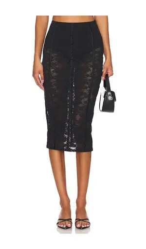 Fleur Du Mal Black Wash Skirts