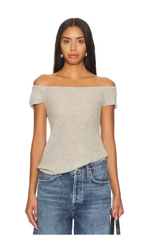 MORE TO COME Malia Open Back Knit Top