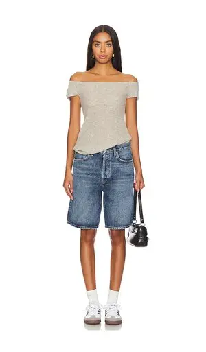 MORE TO COME Malia Open Back Knit Top