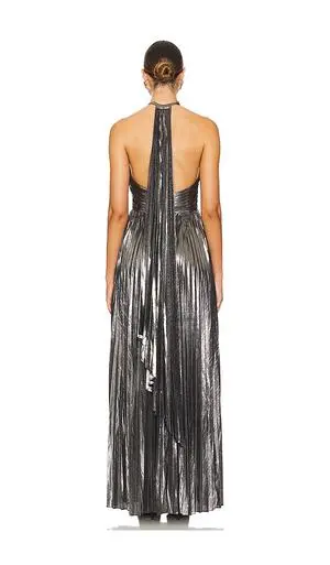 Retrofete Metallic Reiss Dress
