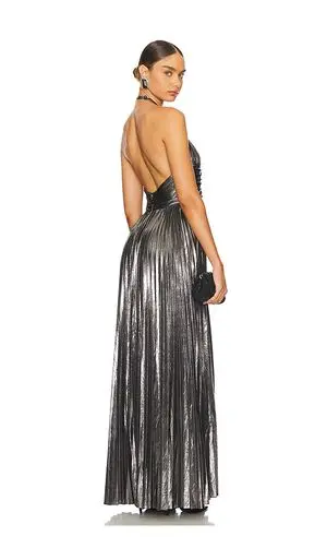 Retrofete Metallic Reiss Dress