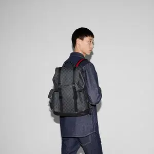 Gucci Original Gg Fabric Backpack