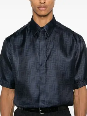 Fendi Ff Silk Shirt